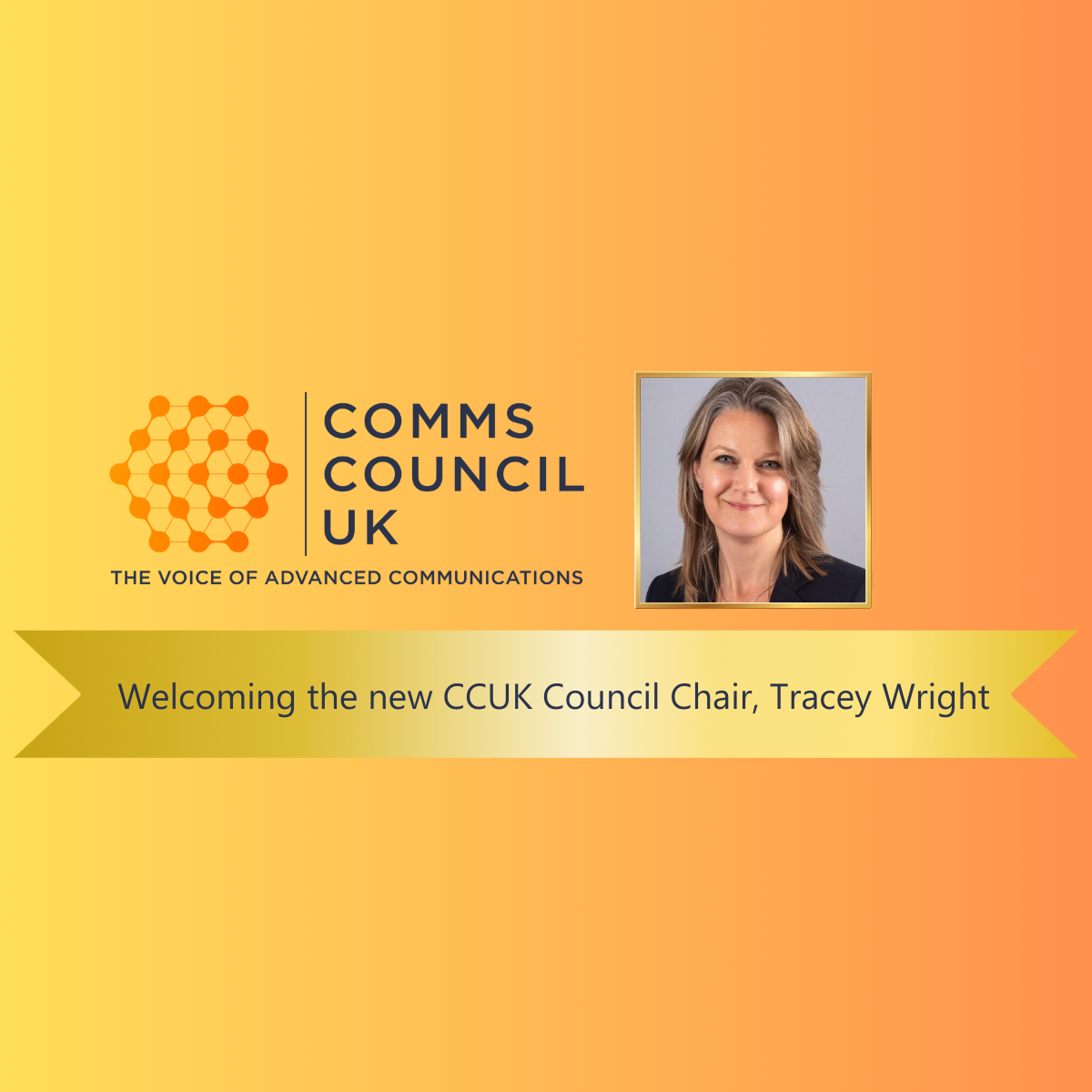 Comms Council UK announces appointment of new Chair, Tracey Wright - Comms Council UK
